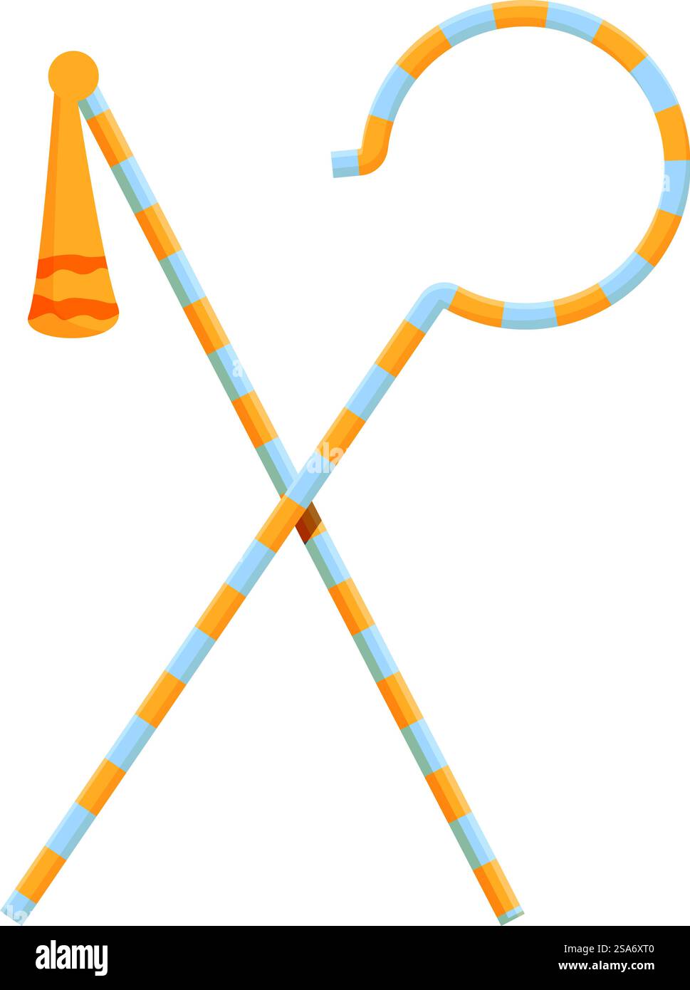 Die Quere und Schlegelüberquerung repräsentiert die Macht und Autorität ...