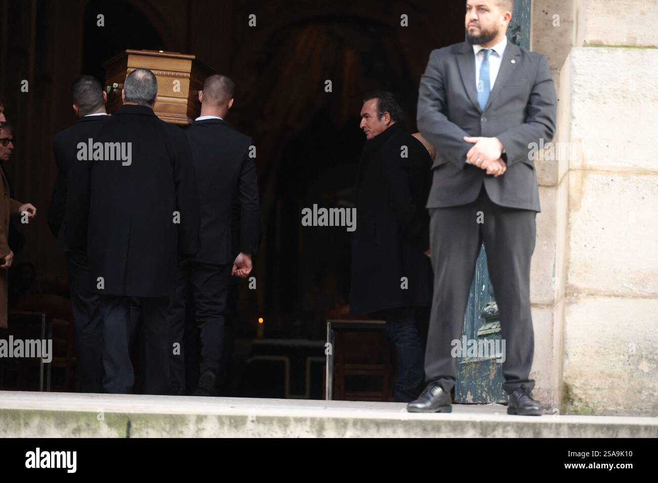 Paris, Frankreich. Januar 2025. Jean Dujardin traf am 29. Januar 2025 ...