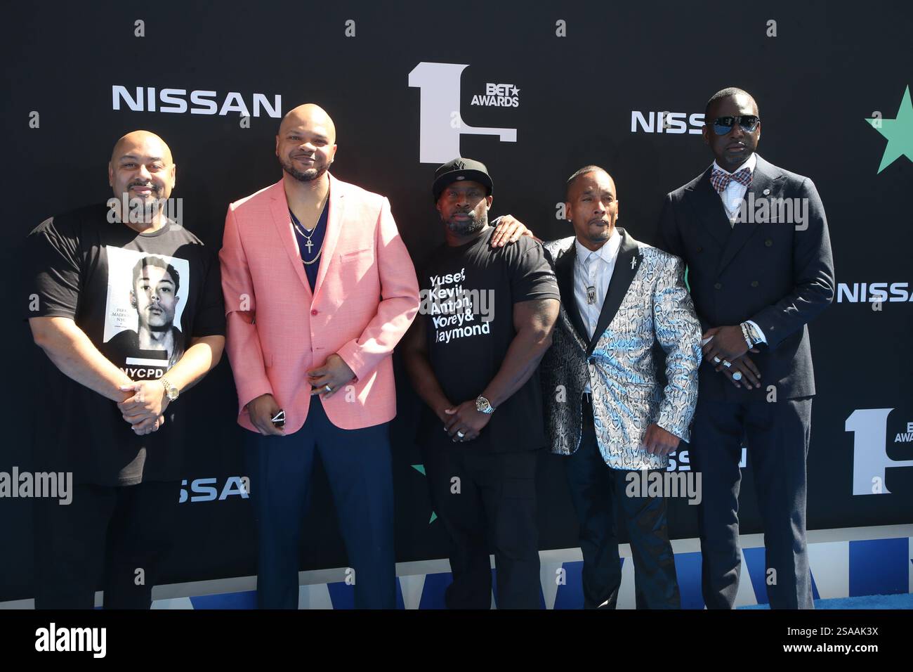 Raymond Santana Jr., Kevin Richardson, Antron McCray, Korey Wise und ...