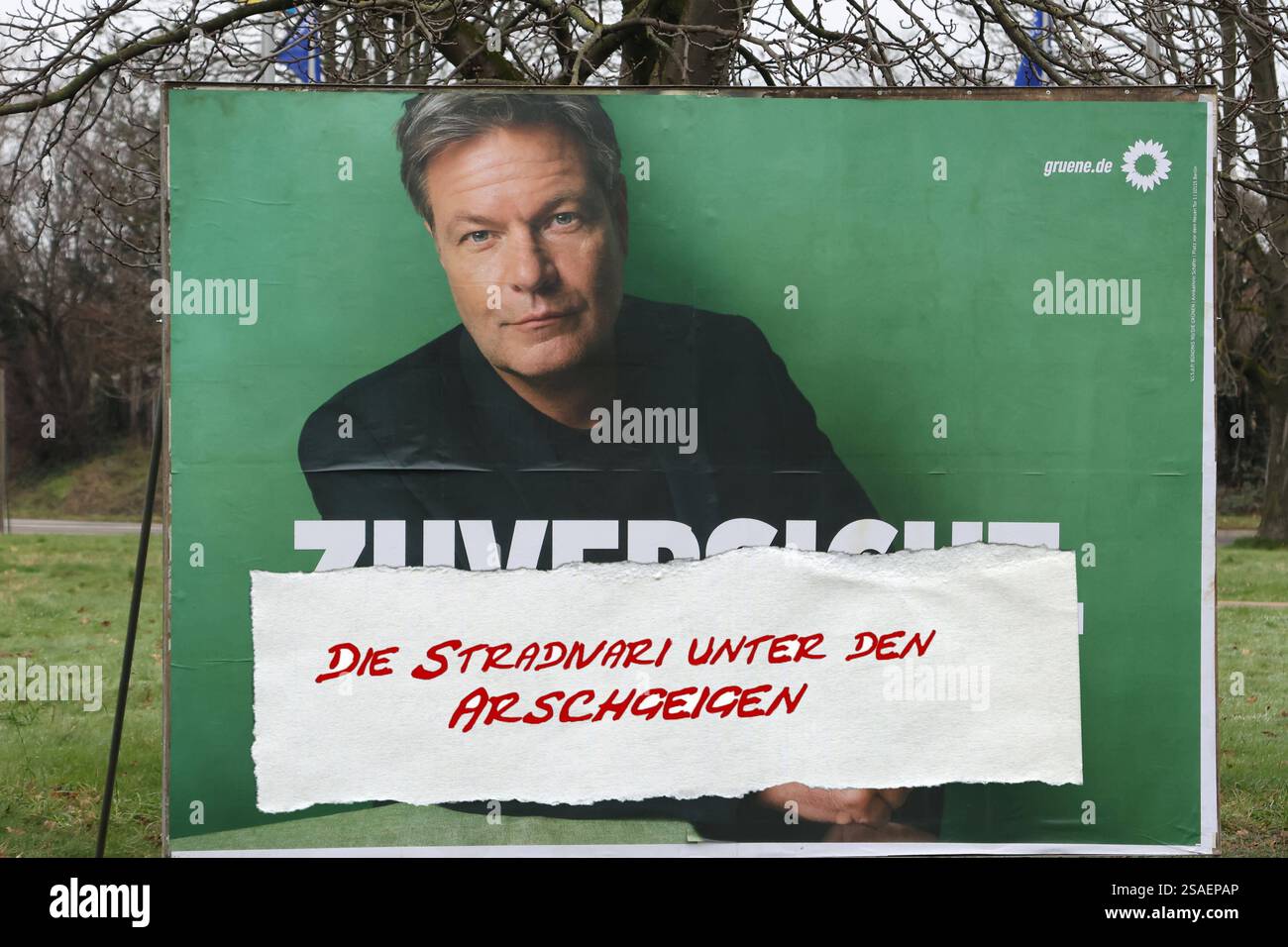 Bonn Themenfoto: Politik, Wahl, Wahlplakat zur Bundestagswahl 2025, 29. ...