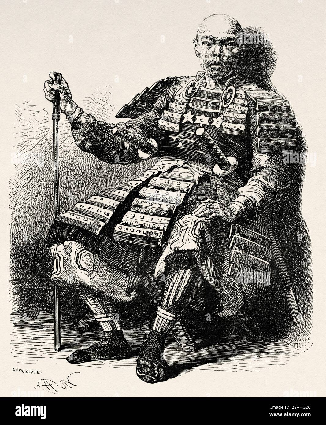 Taikosama. Fide-Yosi, berühmter General der japanischen kaiserlichen ...