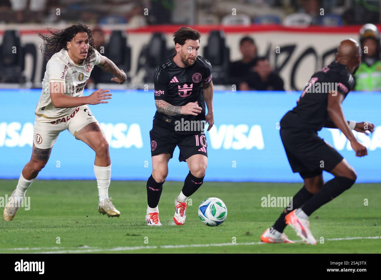 Lima, Peru. Januar 2025. Lionel Messi von Inter Miami spielte am 29 ...