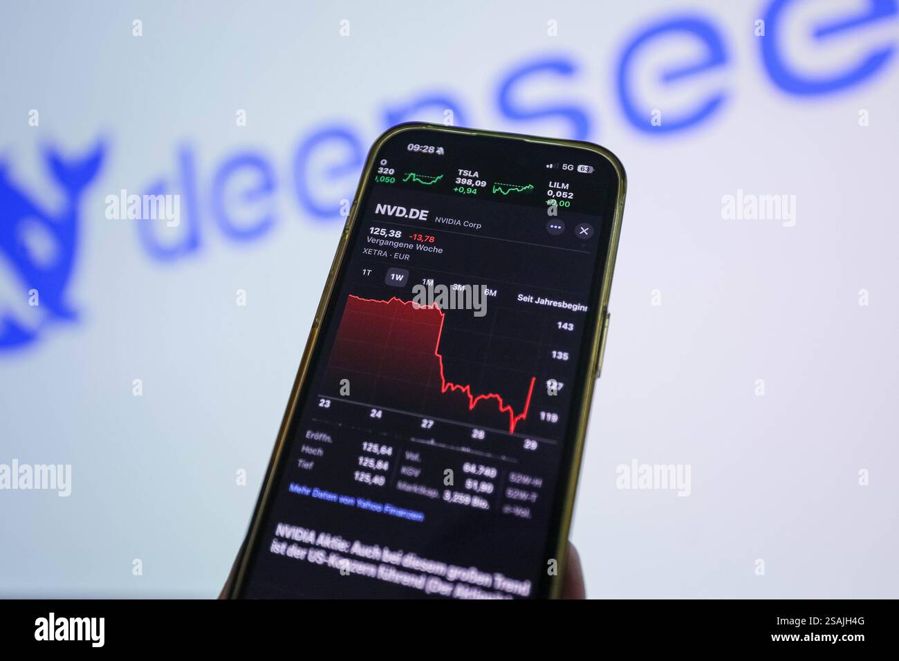 Amerikanische Tech Aktien verlieren nach der Vorstellung der chinesischen KI DeepSeek Massiv an ...