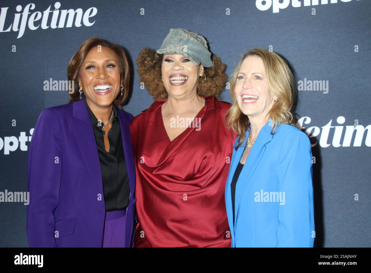 29. Januar 2025 Robin Roberts, Tracy 'Twinkie' Byrd, Linda Berrman ...