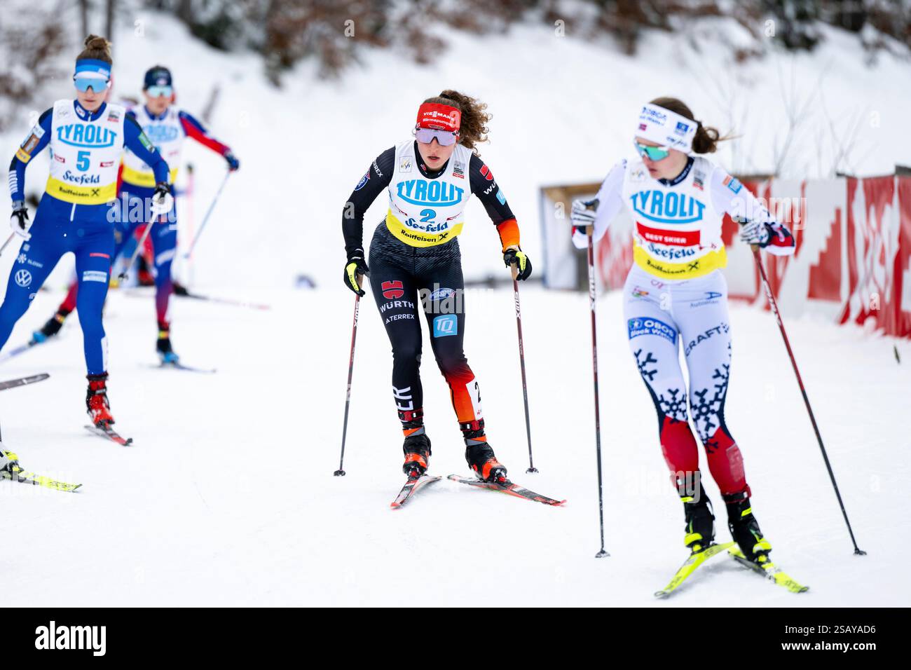 ARMBRUSTER Nathalie (Deutschland) beim 5km Langlauf, AUT, FIS Nordische ...