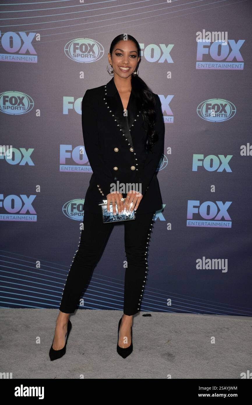 Corinne Foxx traf am 13. Mai 2019 in New York City bei der Fox ...