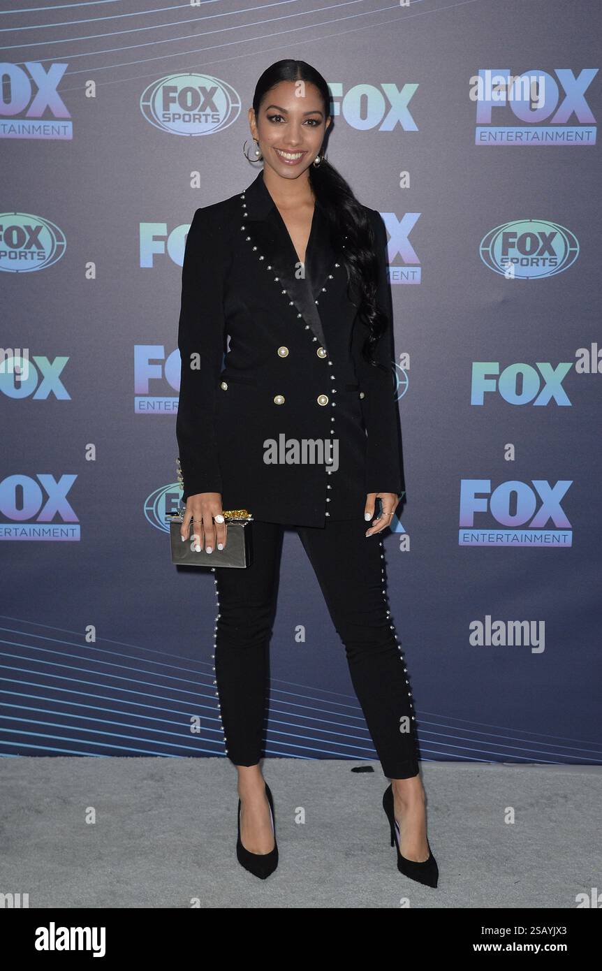 Corinne Foxx traf am 13. Mai 2019 in New York City bei der Fox ...