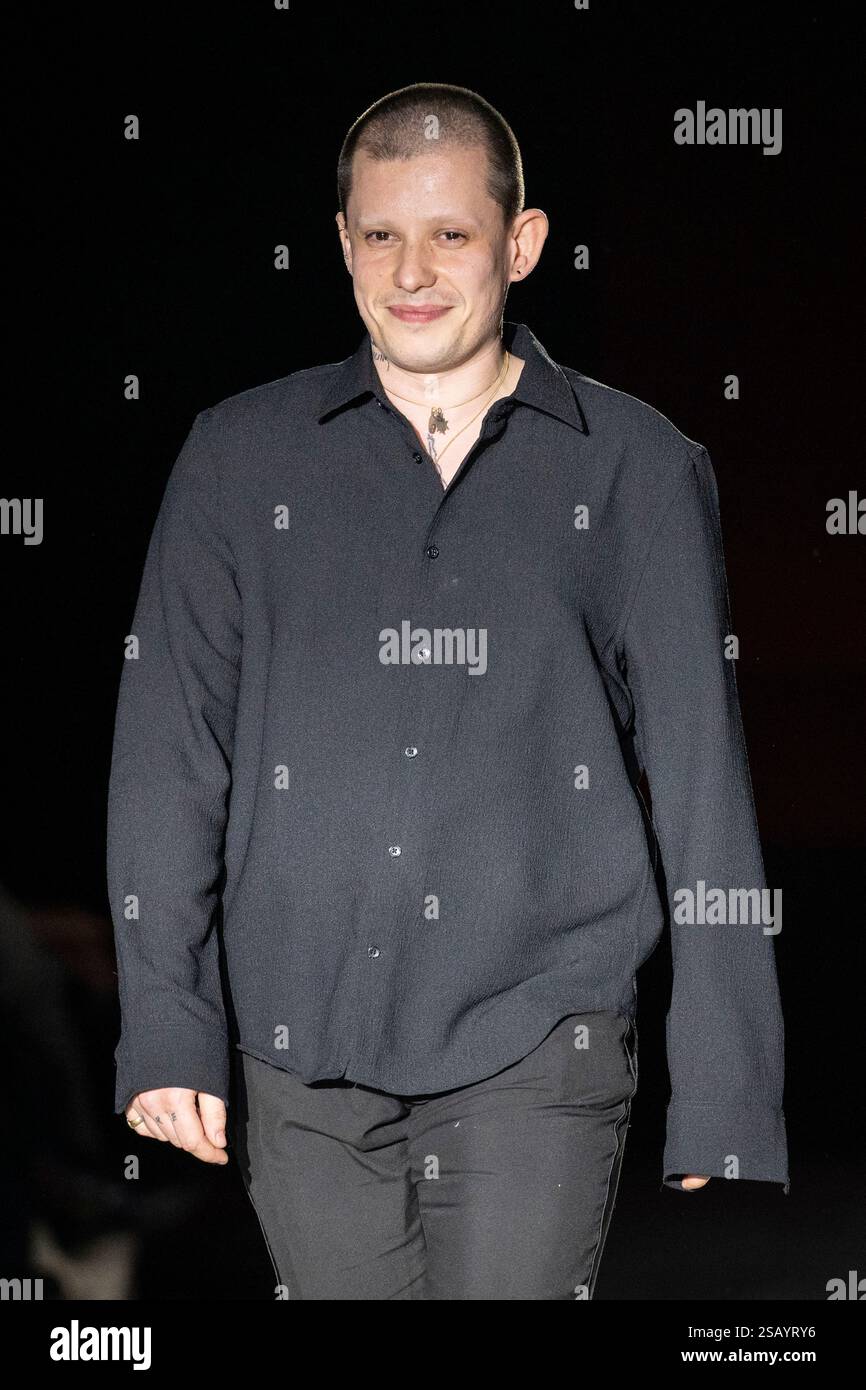 London, Großbritannien. 31. Januar 2025. Designer Eden Loweth auf dem ...