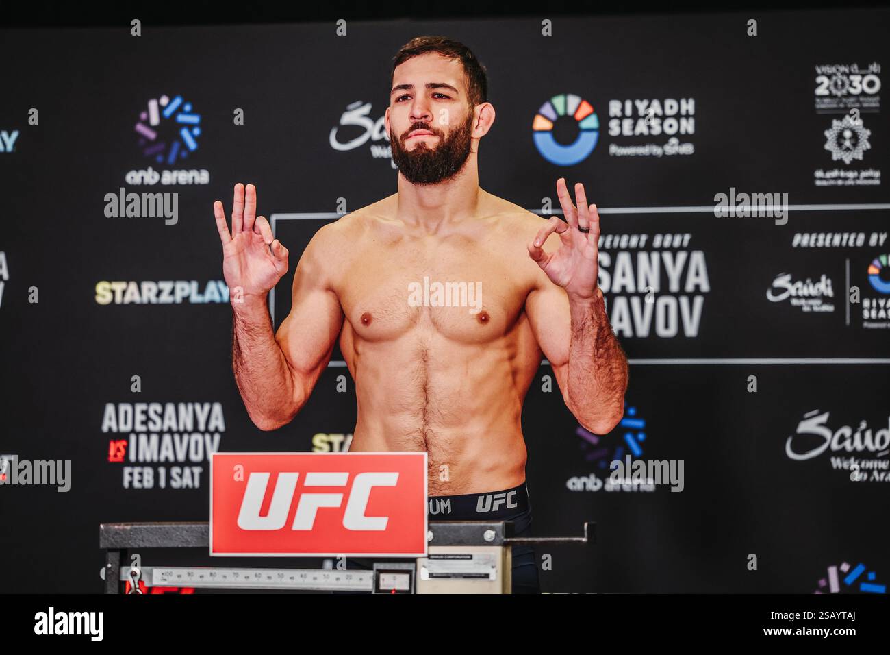 Riad, Saudi-Arabien. Januar 31, 2025. RIAD, SAUDI-ARABIEN - JANUAR 31 ...