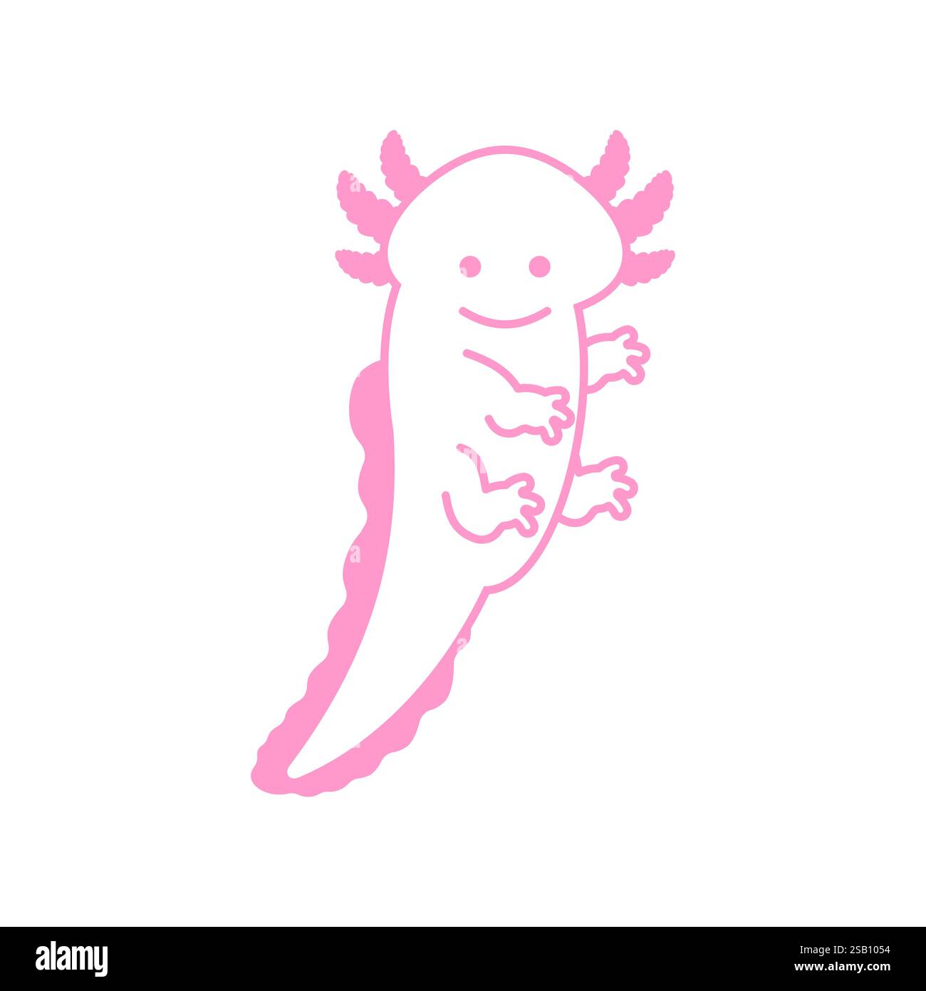 Mexikanischer axolotl Stock-Vektorgrafiken kaufen - Alamy