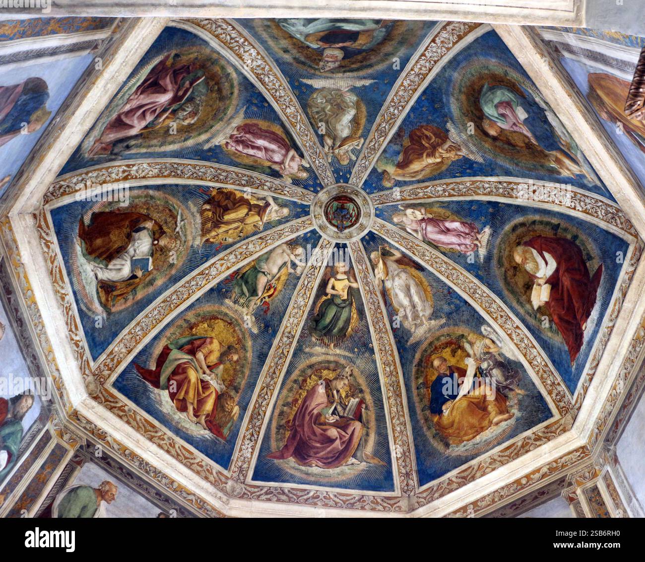 Luca Signorelli, Fresken in der Sakristei San Giovanni, ca. 1479. - Luca signorelli, affreschi ...