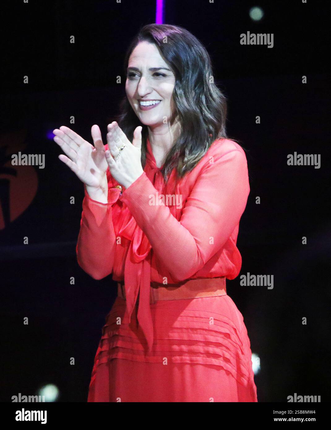 Am 30. Januar 2025 trat Sara Bareilles im American Heart Associations ...