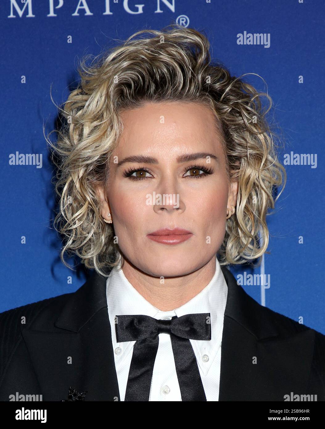 New York City, USA. Februar 2025. Ashlyn Harris nahm an der Human ...