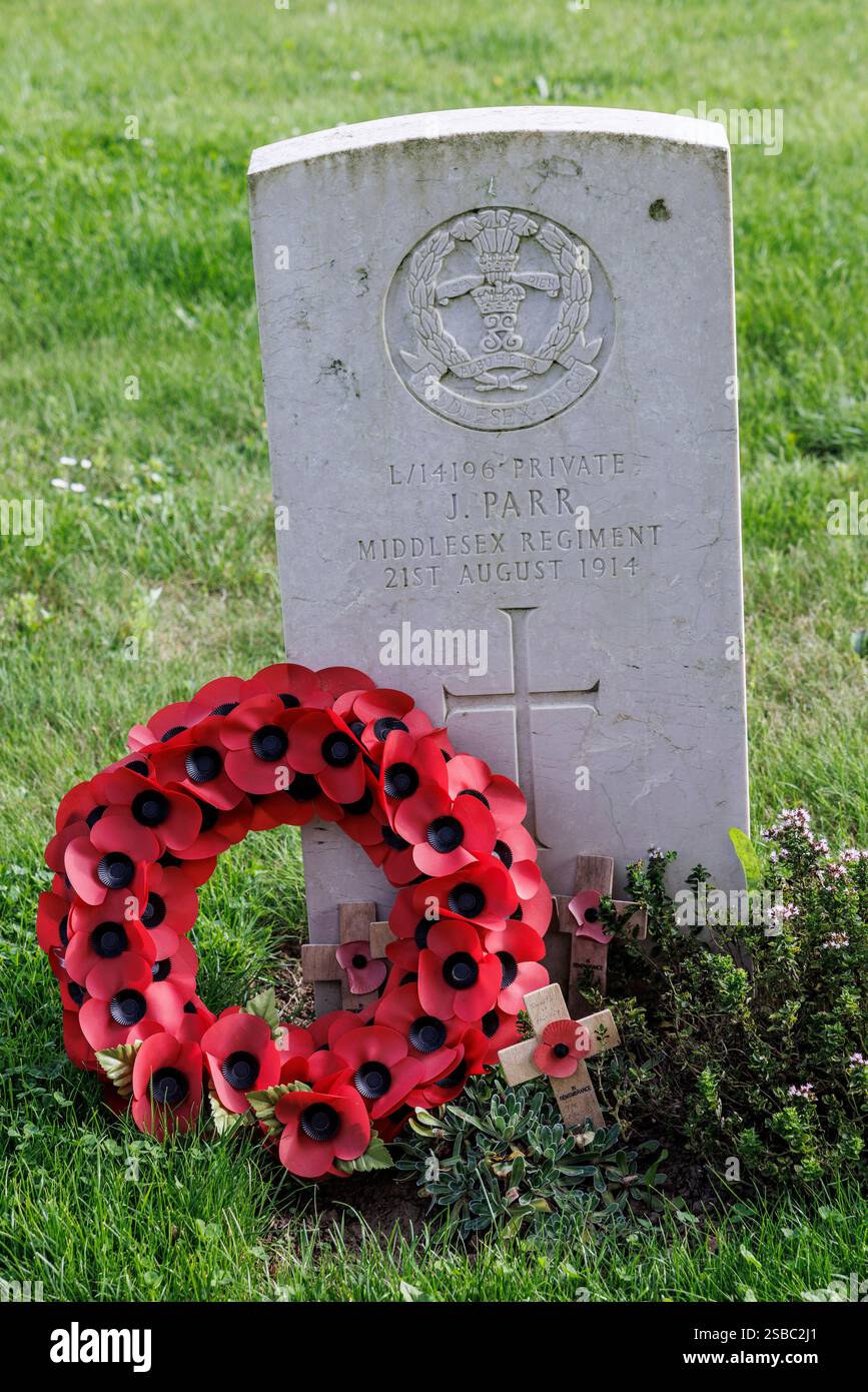 At st symphorien military cemetery in mons -Fotos und -Bildmaterial in ...