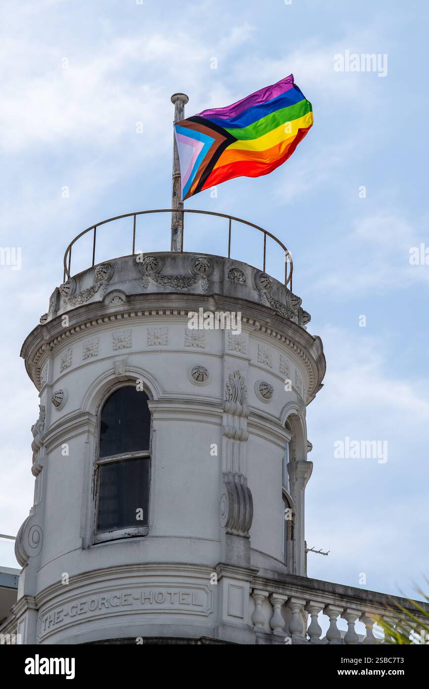 Melbourne, Australien. Februar 2025. Auf dem Pride March 2025 in der ...
