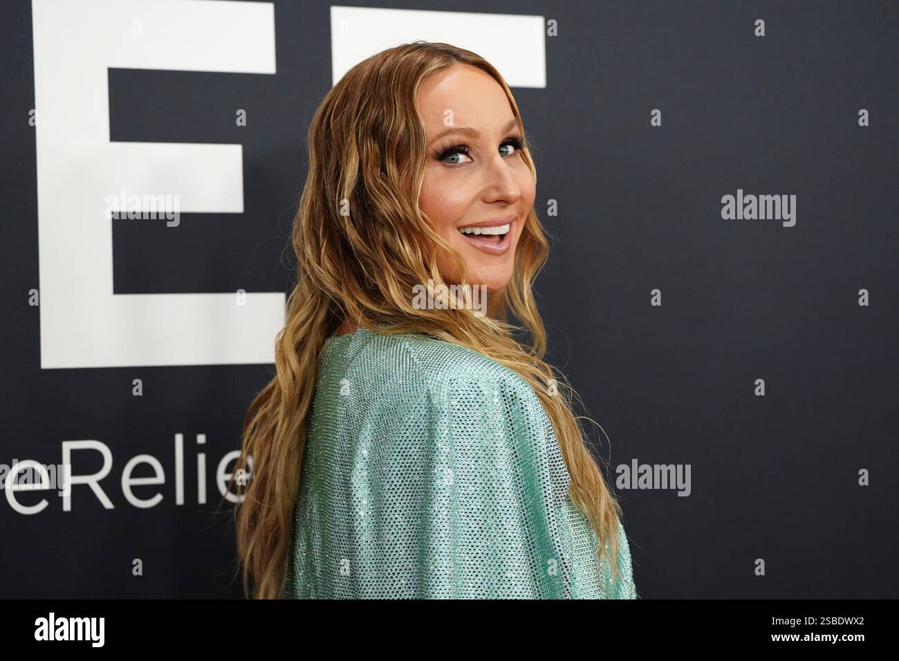 Nikki Glaser arrives at the 67th annual Grammy Awards on Sunday, Feb. 2 ...