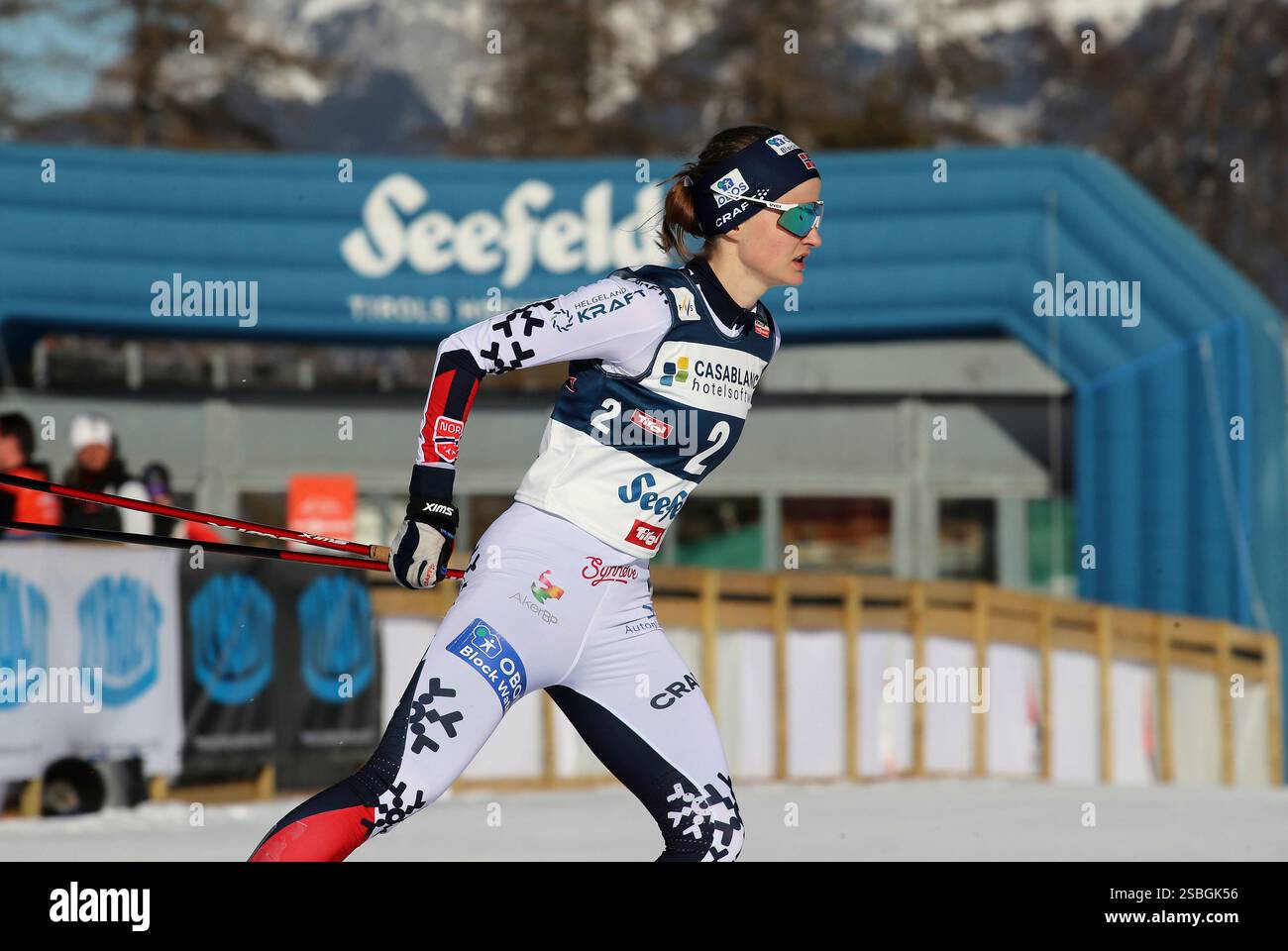 Seefeld, Österreich, 02. Februar 2025: FIS NORDIC COMBINED WORLD CUP ...