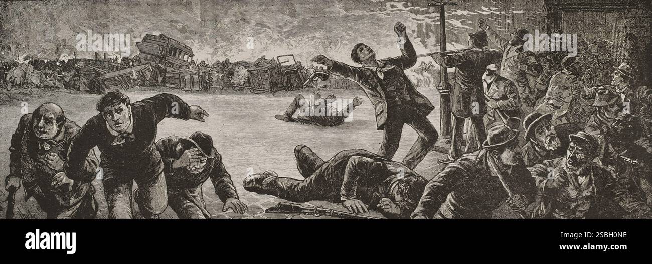 Geschichte der Vereinigten Staaten. 19. Jahrhundert. Cincinnati-Unruhen ...