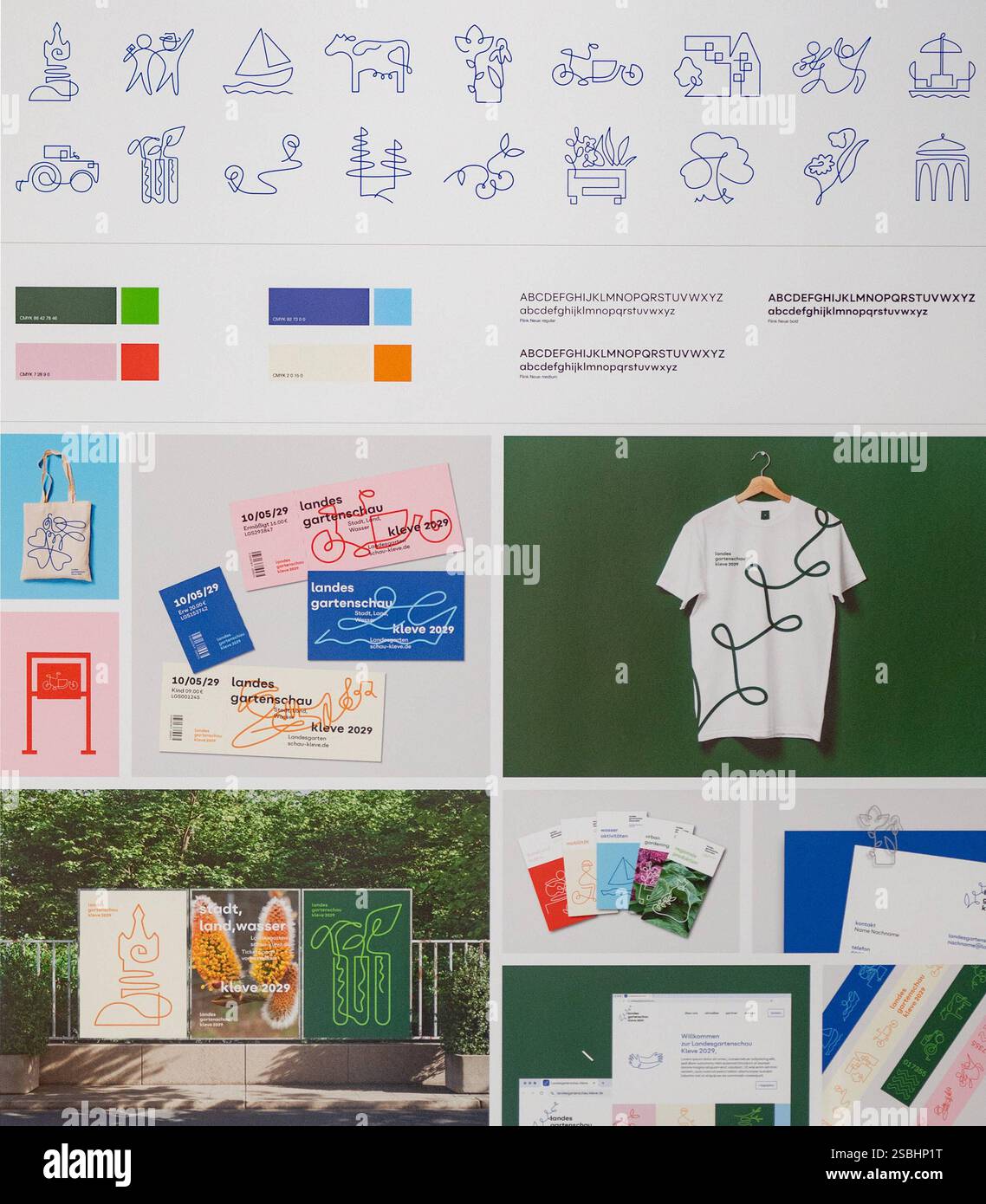 LOGO-Vorstellung für die Landesgartenschau Kleve im Ratssaal des ...