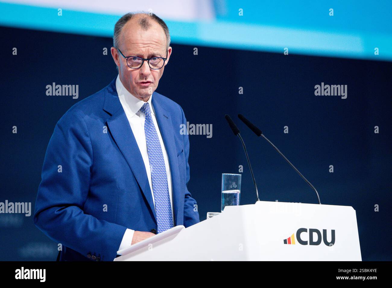 37.Bundesparteitag der CDU Deutschlands Friedrich Merz, Vorsitzender ...