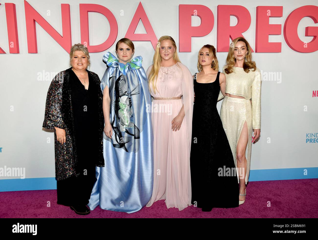 Urzila Carlson, from left, Jillian Bell, Amy Schumer, Lizze Broadway ...