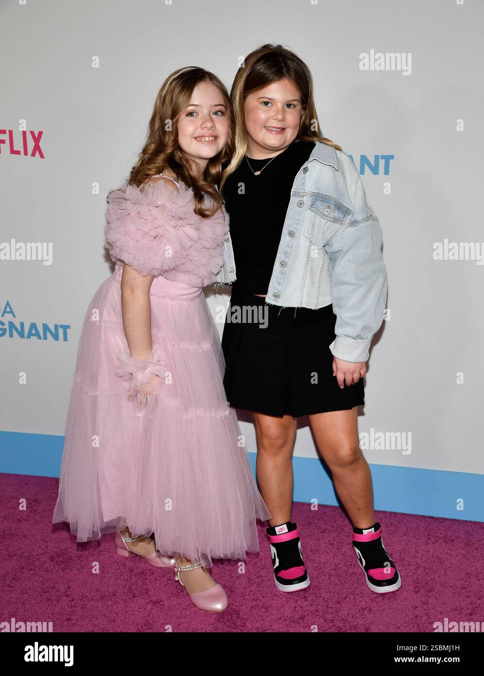 Julianna Layne, left, and Jayne Sowers attend the premiere of Netflix's ...