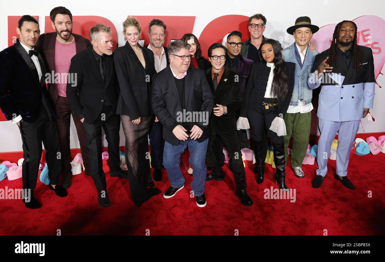 Hollywood, ca. 3. Februar 2025. Marshawn Lynch, Lio Tipton, Jonathan ...