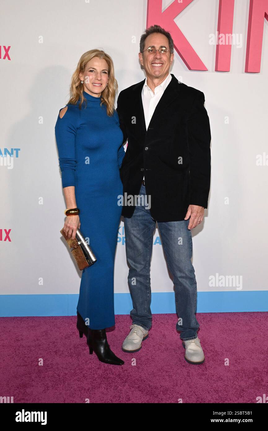 Photo by: NDZ/STAR MAX/IPx 2025 2/3/25 Jessica Seinfeld and Jerry ...