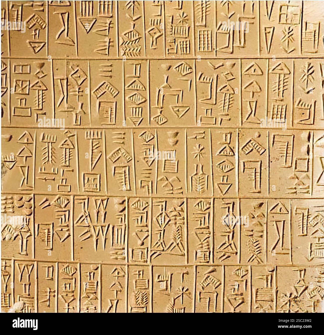 Sumerische inschrift -Fotos und -Bildmaterial in hoher Auflösung – Alamy