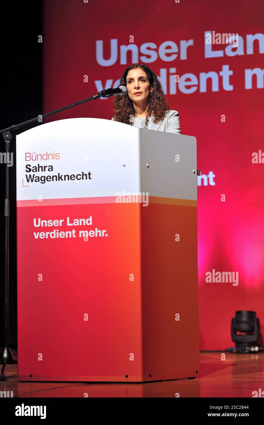 Bundestagswahl 2025. Jessica Tatti BSW Bündnis Sahra Wagenknecht ...