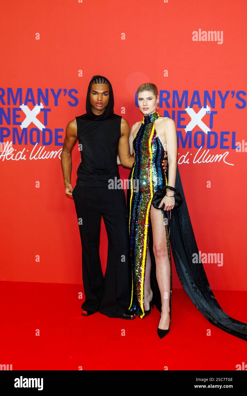 Vorschau - 20. Staffel GNTM Jermaine Kakou Kothe und Lea Oude bei der ...