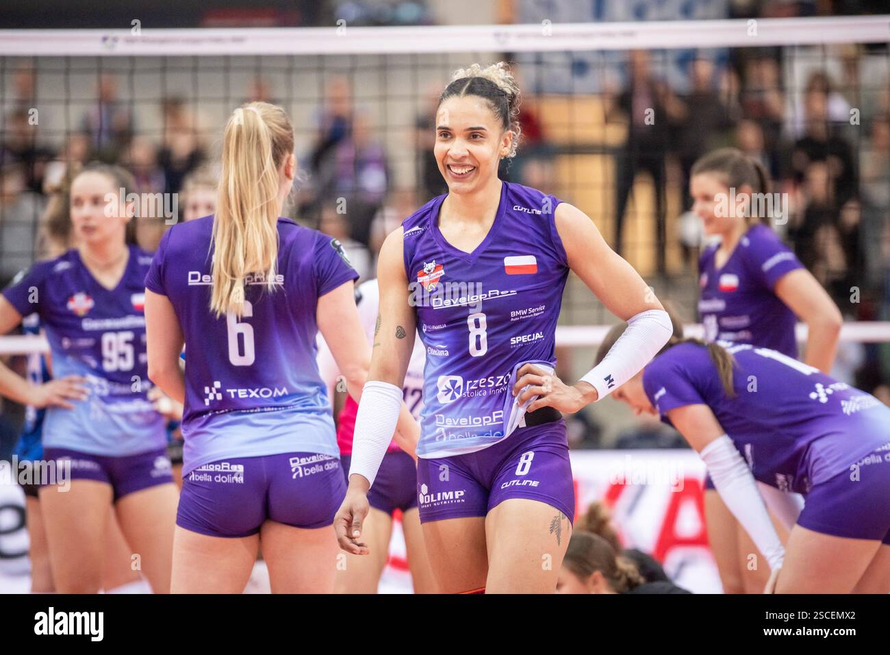 Sabrina de Jesus Machado (KS DevelopRes Rzeszow, #08) / DE, Allianz MTV Stuttgart vs. KS ...