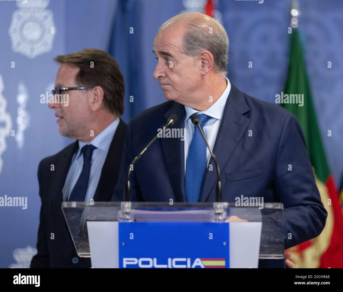 The director of the Portuguese Police, Luis Neves (l) and the director ...