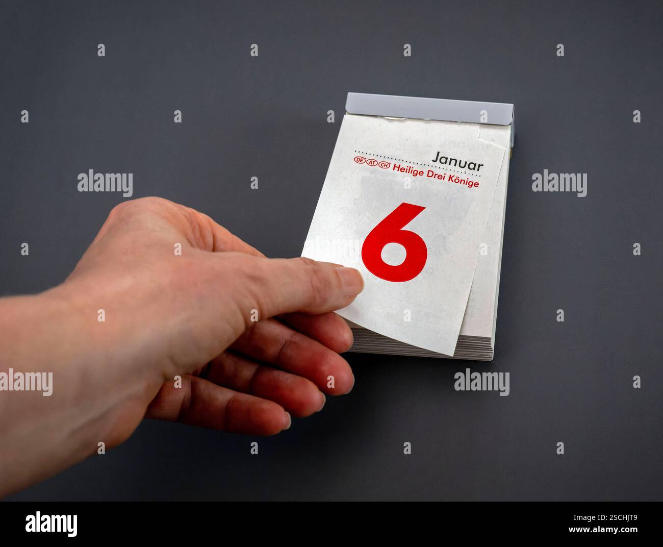 06.01.2025, Jahreskalender Kalenderblatt 6. Januar Feiertag Heilige ...