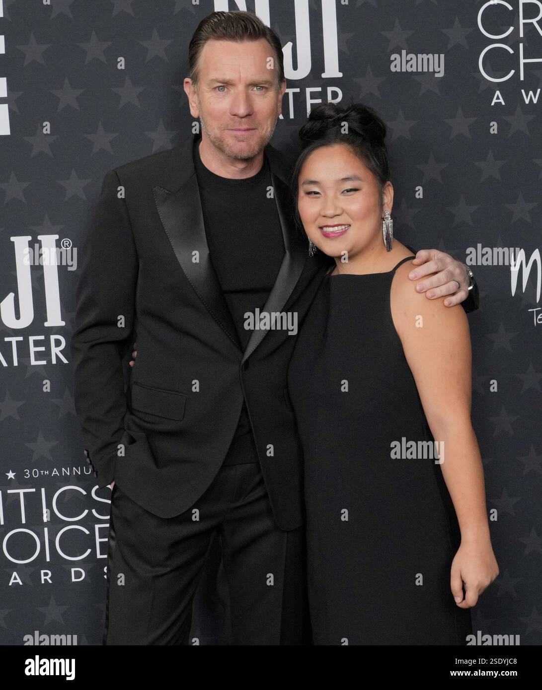 (L-R) Ewan McGregor und Jamyan McGregor kommen bei den 30. Jährlichen ...