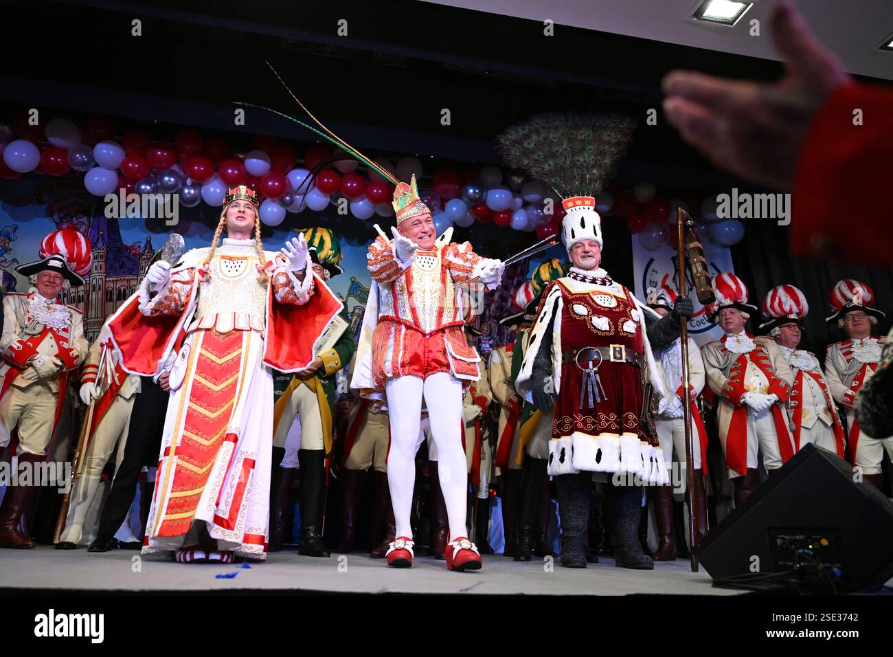 Köln, Deutschland. Februar 2025. Prinz Karneval 2025 'Prinz René I ...