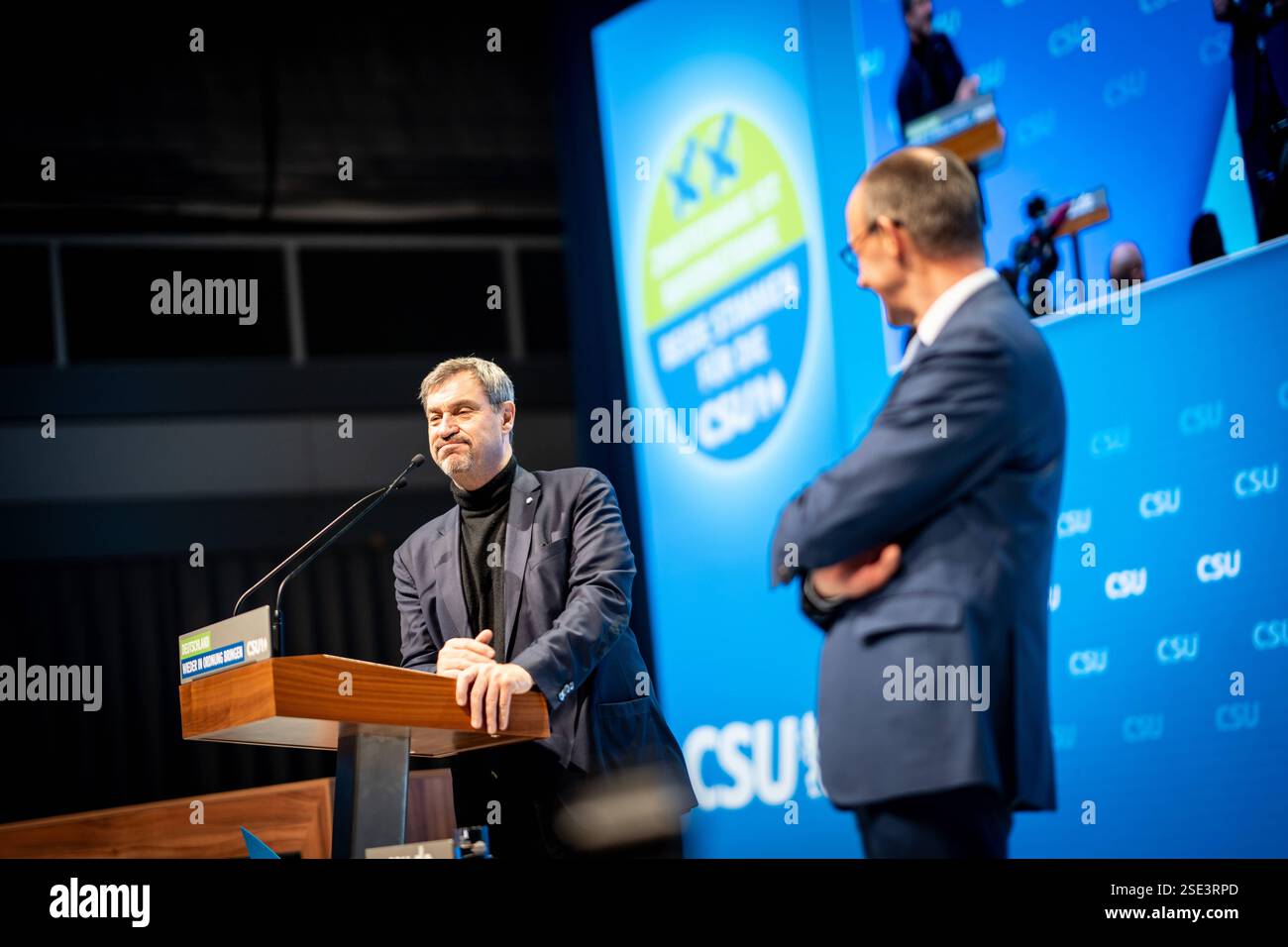 Kleiner Parteitag - Parteiausschuss - der CSU vor der Bundestagswahl ...