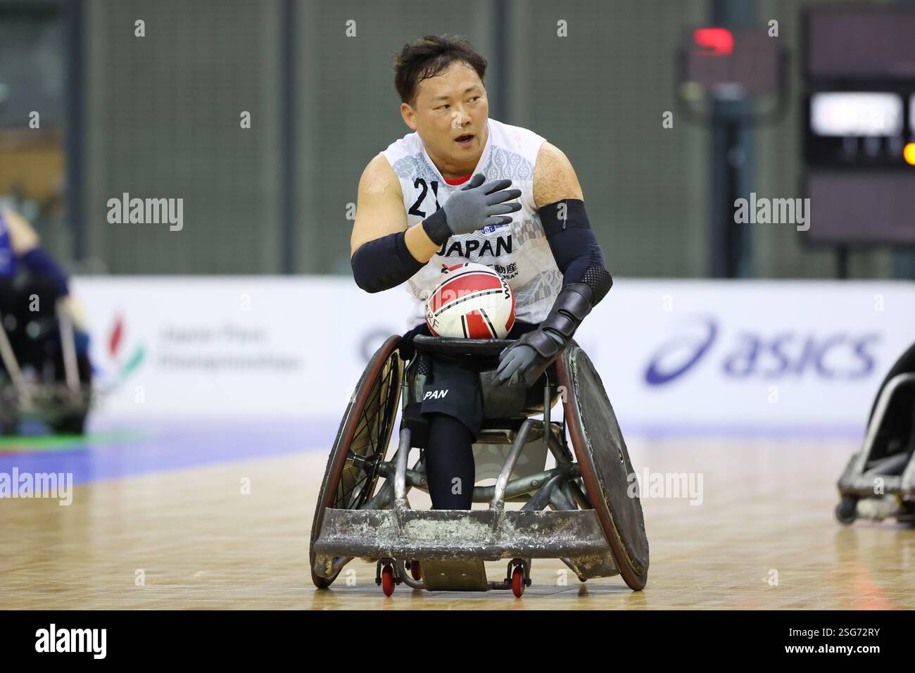 Yukinobu Ike (JPN), 9. FEBRUAR 2025 - Rollstuhl Rugby : 2025 Japan Para ...