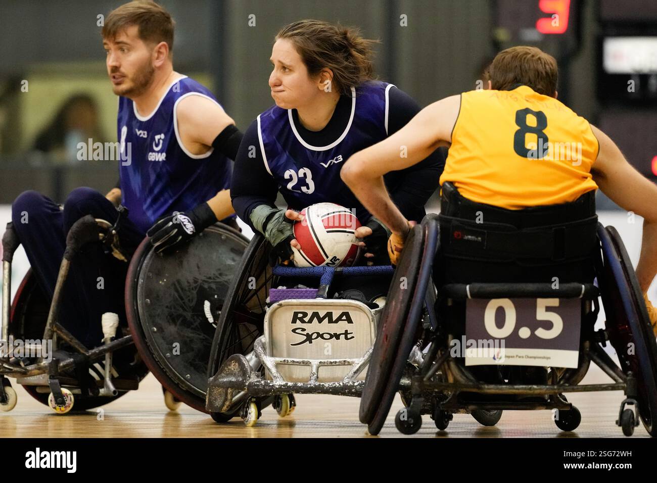 Faye West (GBR), 9. FEBRUAR 2025 - Rollstuhl-Rugby: 3. Platz zwischen ...