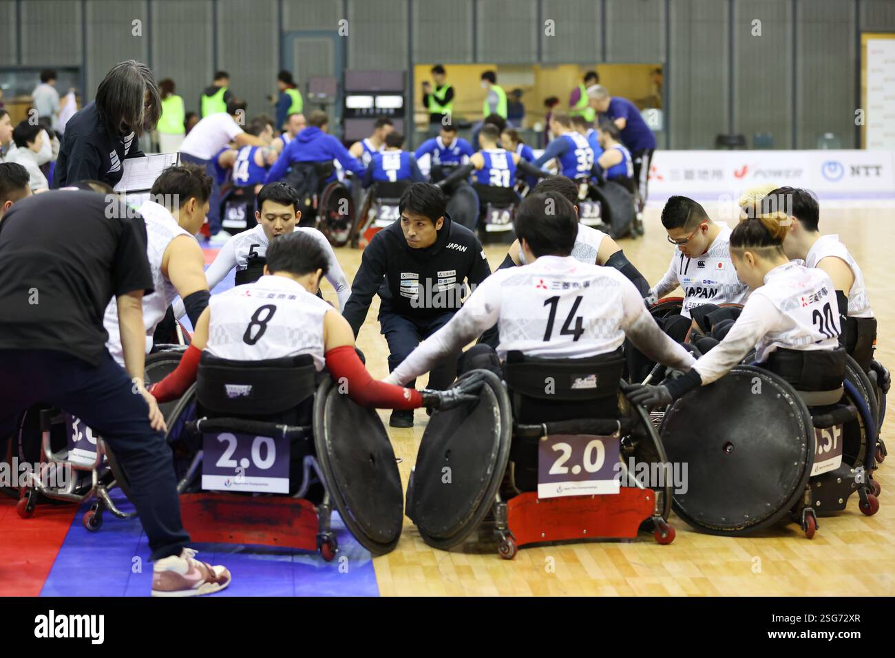 Japan Team Group, 9. FEBRUAR 2025 - Rollstuhl Rugby : 2025 Japan Para ...