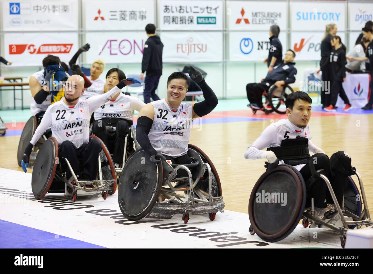 Japan Team Group, 9. FEBRUAR 2025 - Rollstuhl Rugby : 2025 Japan Para ...