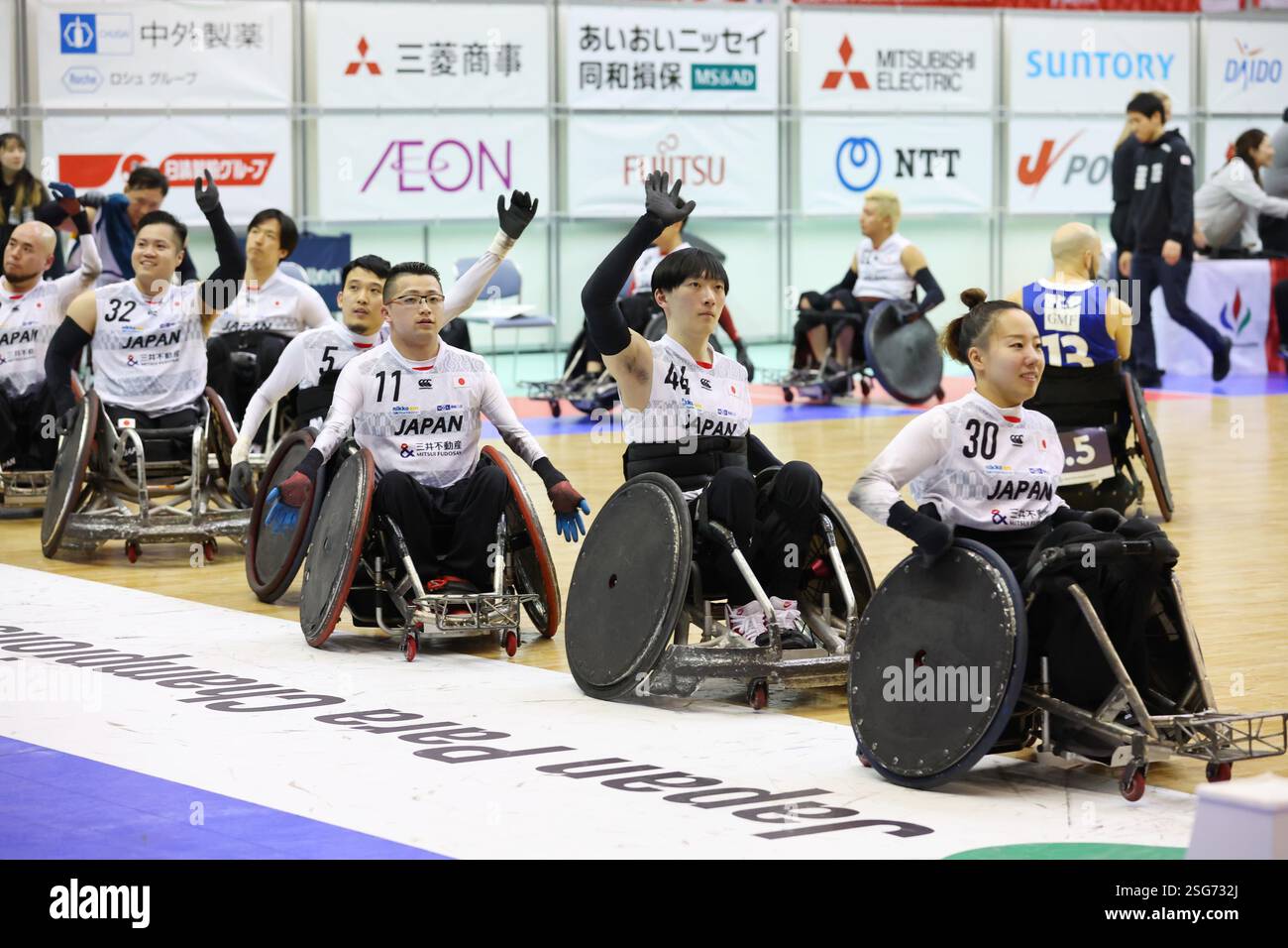 Japan Team Group, 9. FEBRUAR 2025 - Rollstuhl Rugby : 2025 Japan Para ...