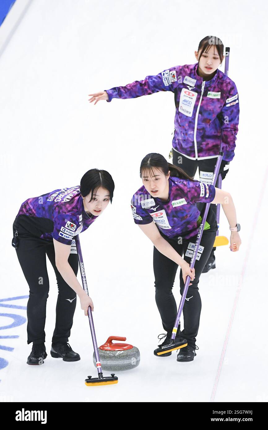 Hokkaido Bank Team Gruppe, 8. FEBRUAR 2025 - Curling : Japan Curling ...