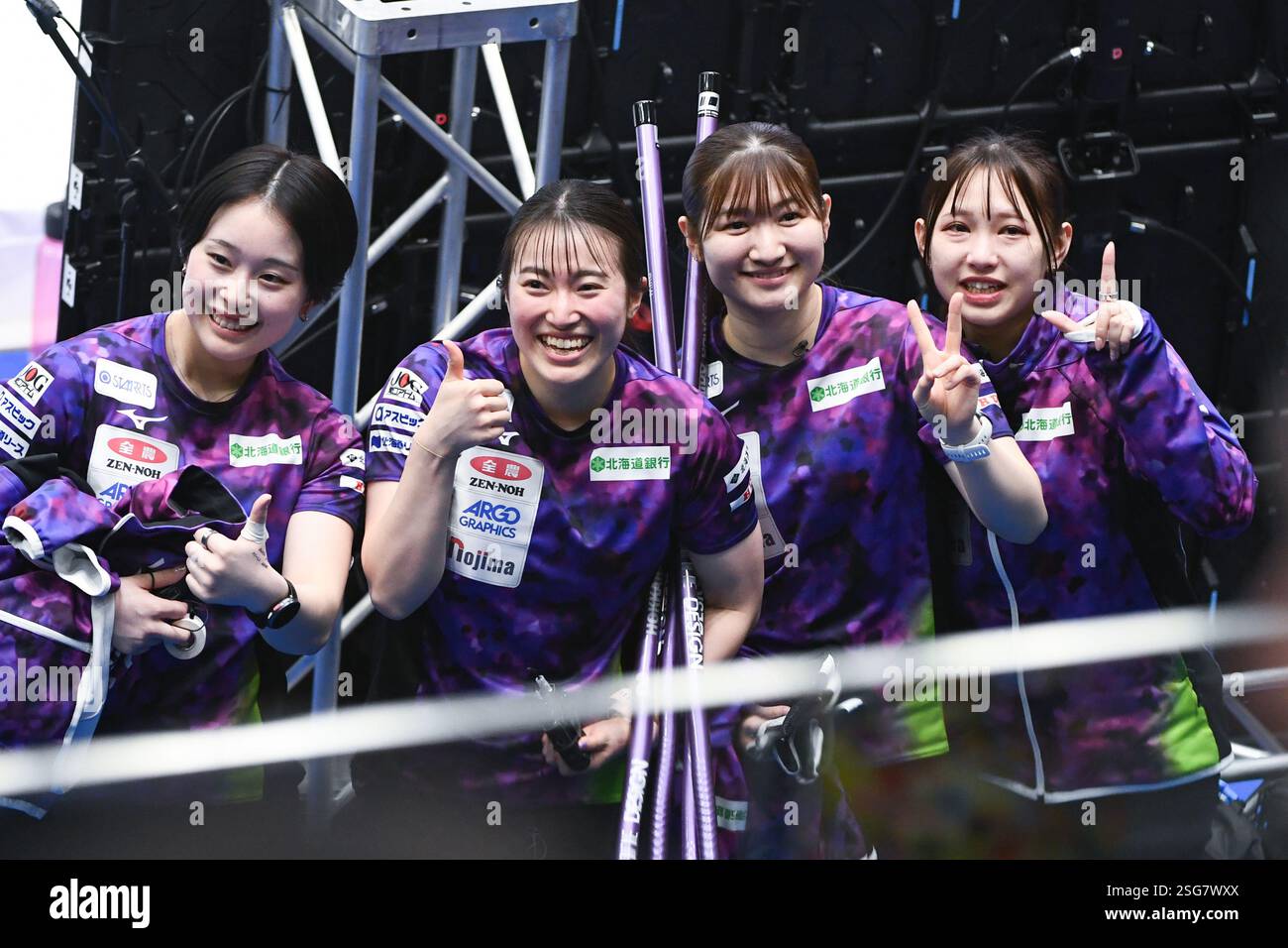 Hokkaido Bank Team Gruppe, 8. FEBRUAR 2025 - Curling : Japan Curling ...