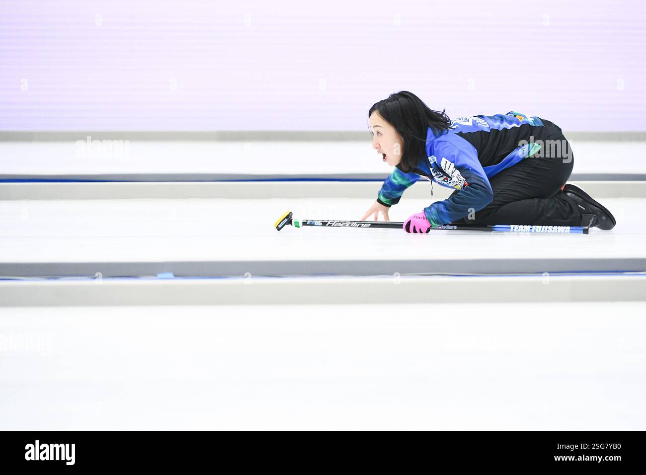 Satsuki Fujisawa (LOCOSOLARE), 8. FEBRUAR 2025 - Curling : Japan ...