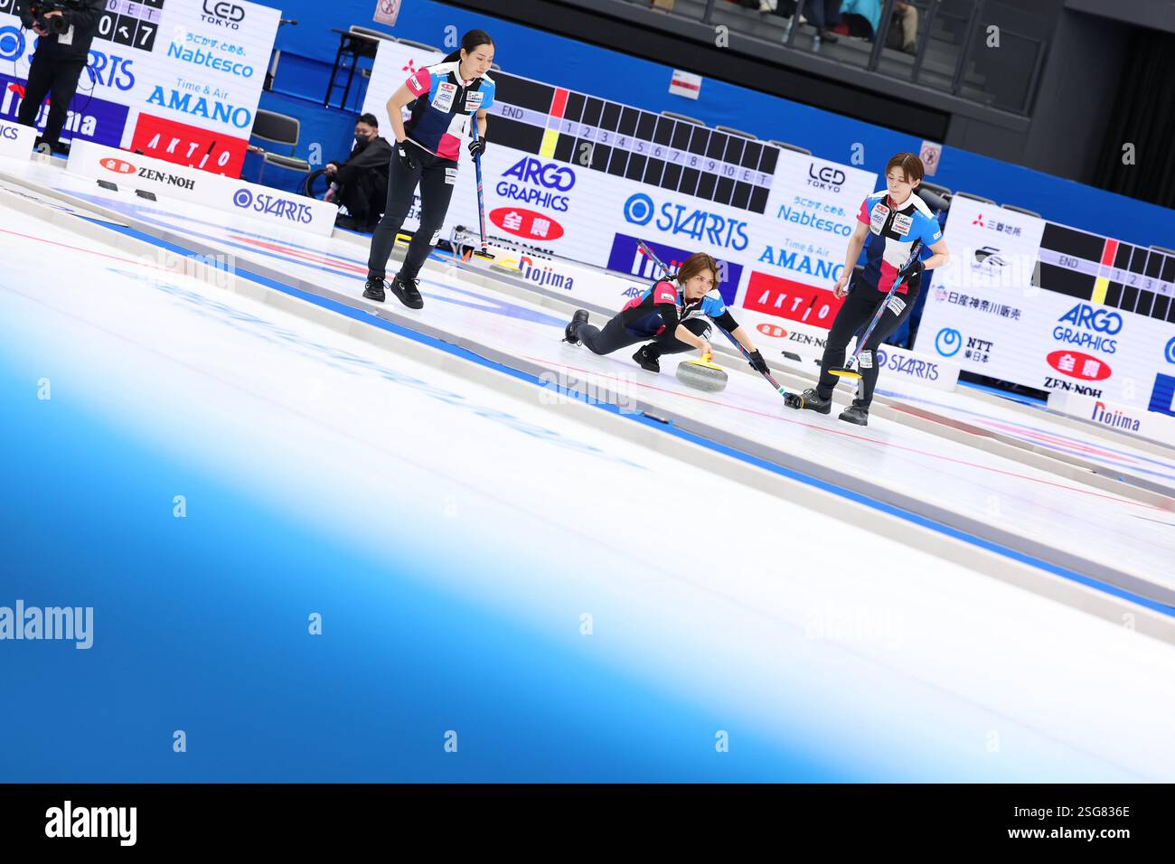 Yokohama BUNTAI, Kanagawa, Japan. Februar 2025. Sayaka Yoshimura (), 9 ...