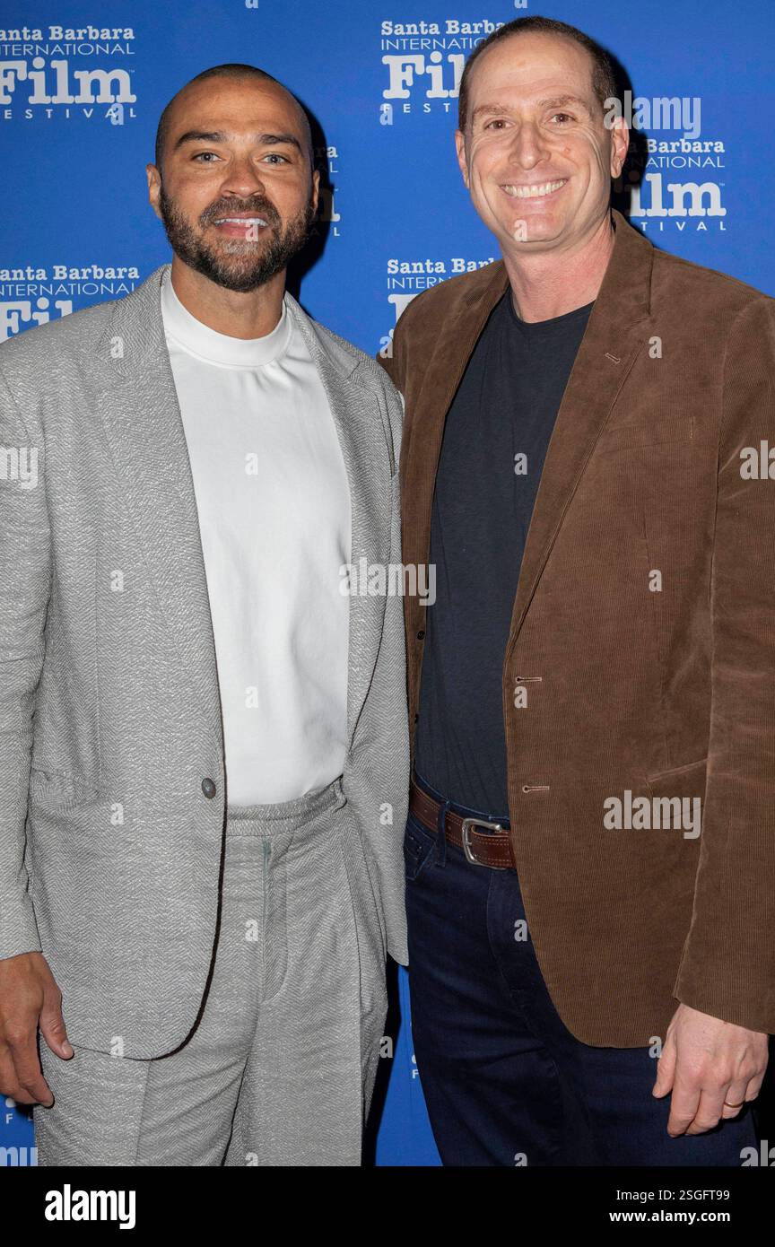 Jesse Williams und Dan Kay beim Podiumsgespräch zum Kinofilm Spider ...