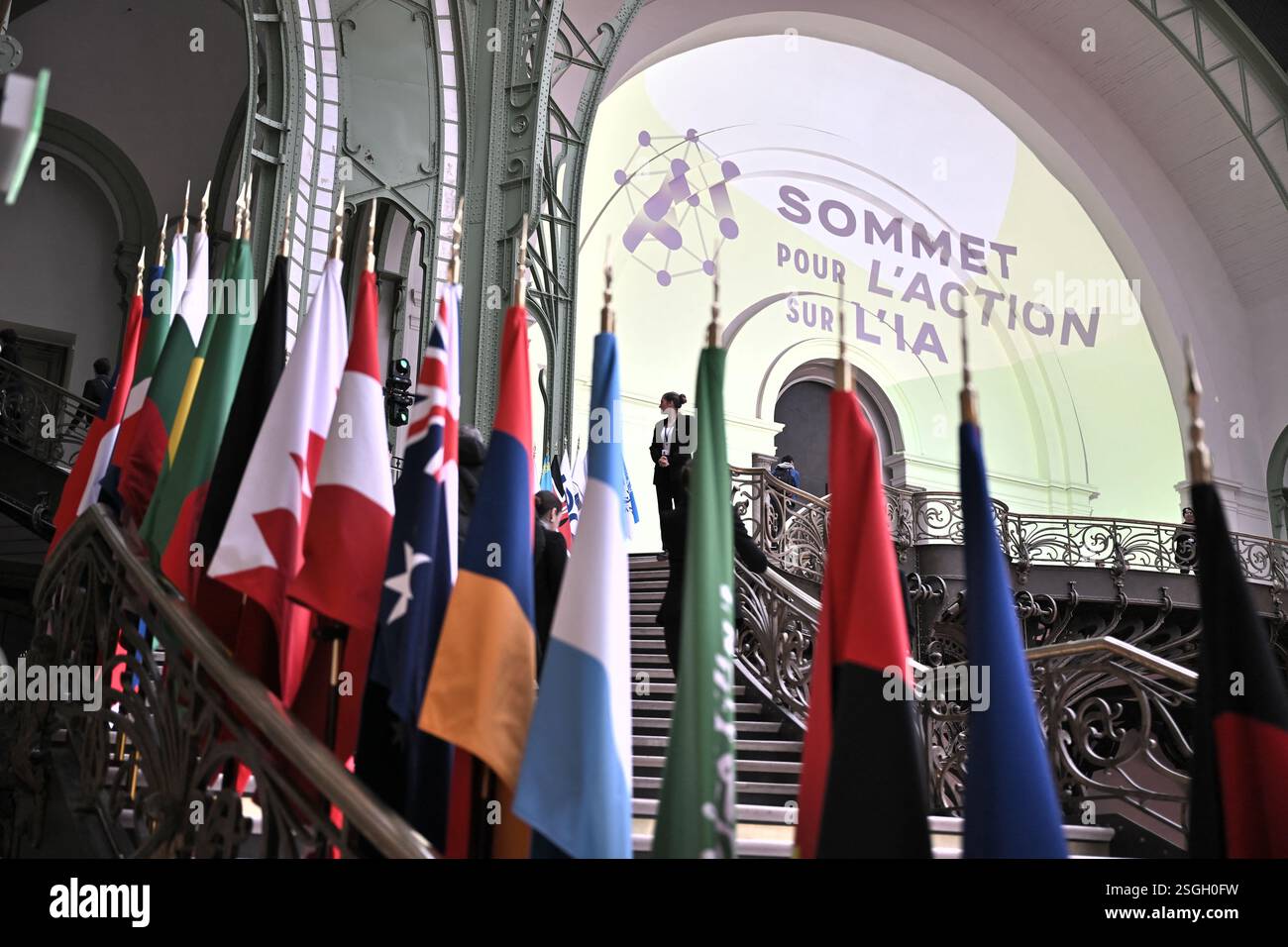 Paris, Frankreich. Februar 2025. Illustration of Artificial ...