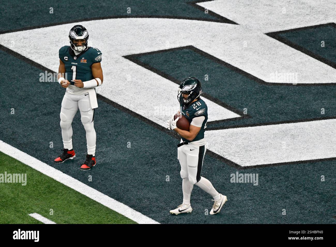 Caesars Superdome. Februar 2025. New Orleans LA; Philadelphia Eagles ...