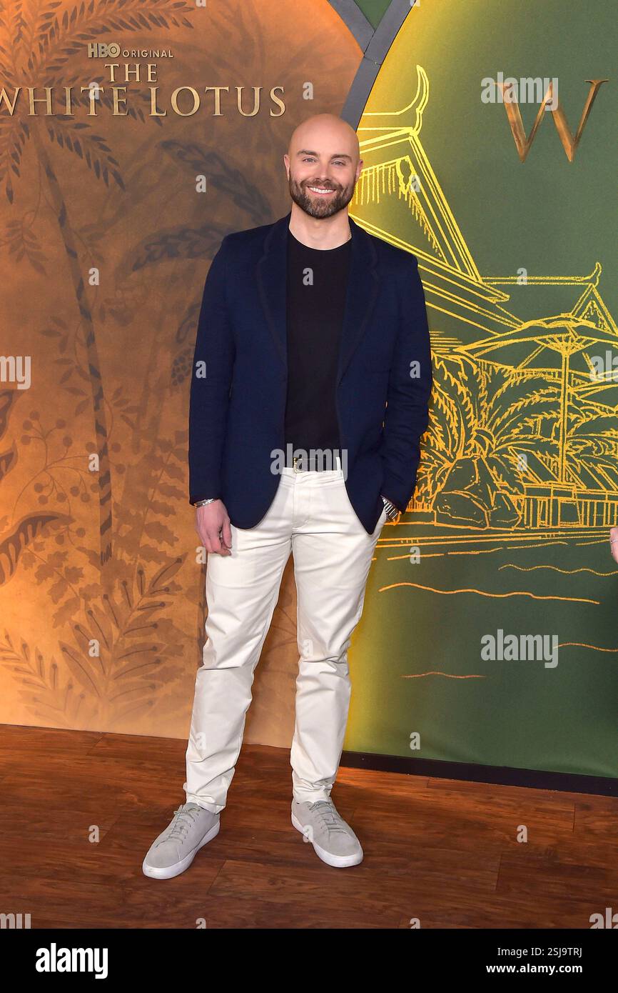 Cecil O Connor bei der Premiere der 3. Staffel der HBO Serie The White ...